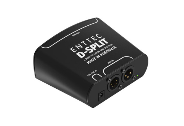 D-Split DMX opto-splitter for perfect DMX distribution | ENTTEC