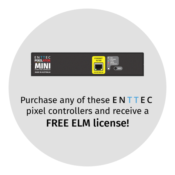 ELM, the award-winning LED pixel mapping software | ENTTEC