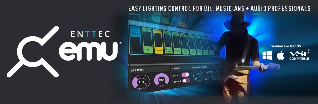 Sound to Light controller for Musicians + DJs | ENTTEC