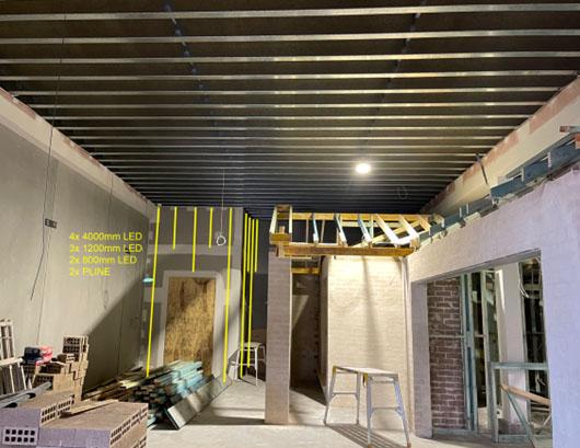 Display home LED pod ceiling | ENTTEC